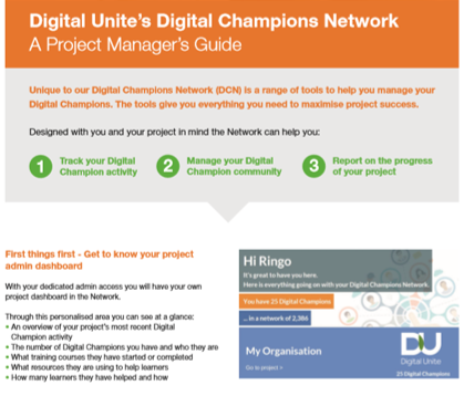 Delivering Digital Champion success | Digital Unite